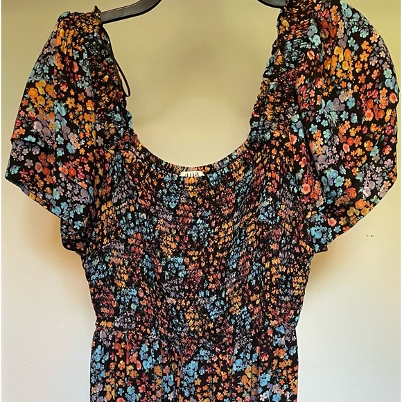 a.n.a | Dresses | Womens Midi Dress Short Sleeve | Poshmark
